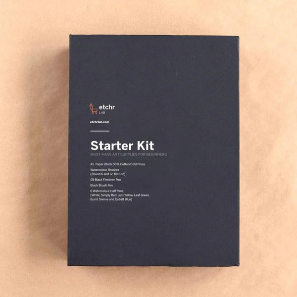 ETCHR Watercolour Starter Kit – WRITER Stationery Store