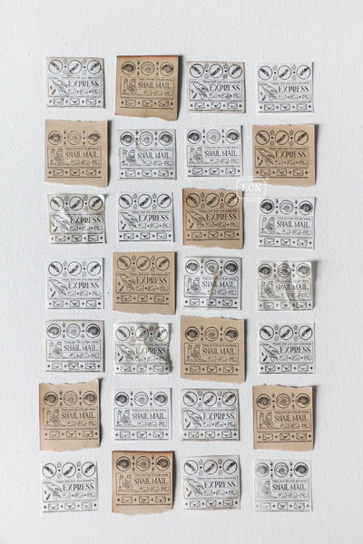 LCN Postal Signs Rubber Stamp Set 1 – WRITER Stationery Store