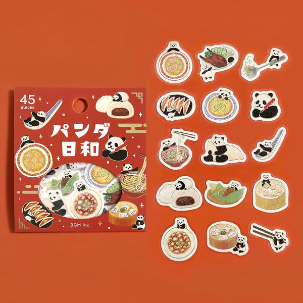 BGM Flakes Seal Panda Days : Cooking – WRITER Stationery Store