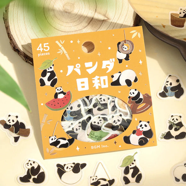 BGM Flakes Seal Panda Days : Daily Life – WRITER Stationery Store