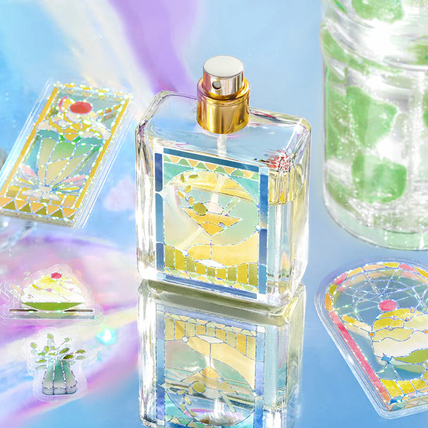 BGM Clear Seal Cafe A la Mode Stained Glass Green – WRITER Stationery Store
