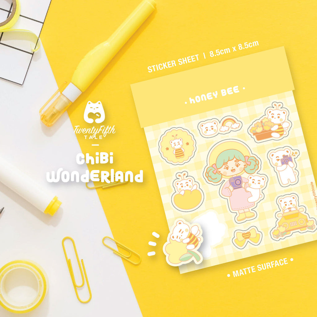 TFT Chibi Wonderland Sticker Series Honey Bee – WRITER Stationery Store