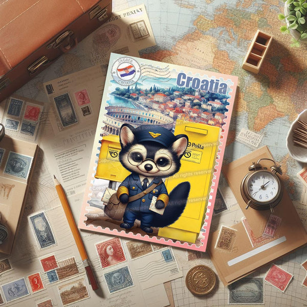 PCC WonderPost Countries Series 2 Croatia – WRITER Stationery Store