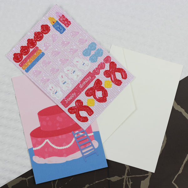 DOW 3 in 1 DIY Cake Card – WRITER Stationery Store