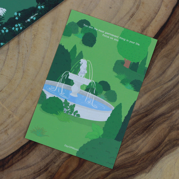 DOW Postcard Focus on you – WRITER Stationery Store