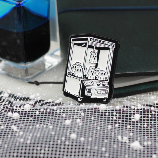 SUPA LUNA Enamel Pin Ghost Claw Machine – WRITER Stationery Store