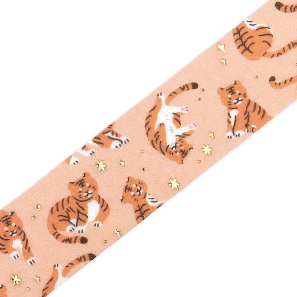 BGM Foil Stamping Masking Tape I Love Tiger – WRITER Stationery Store