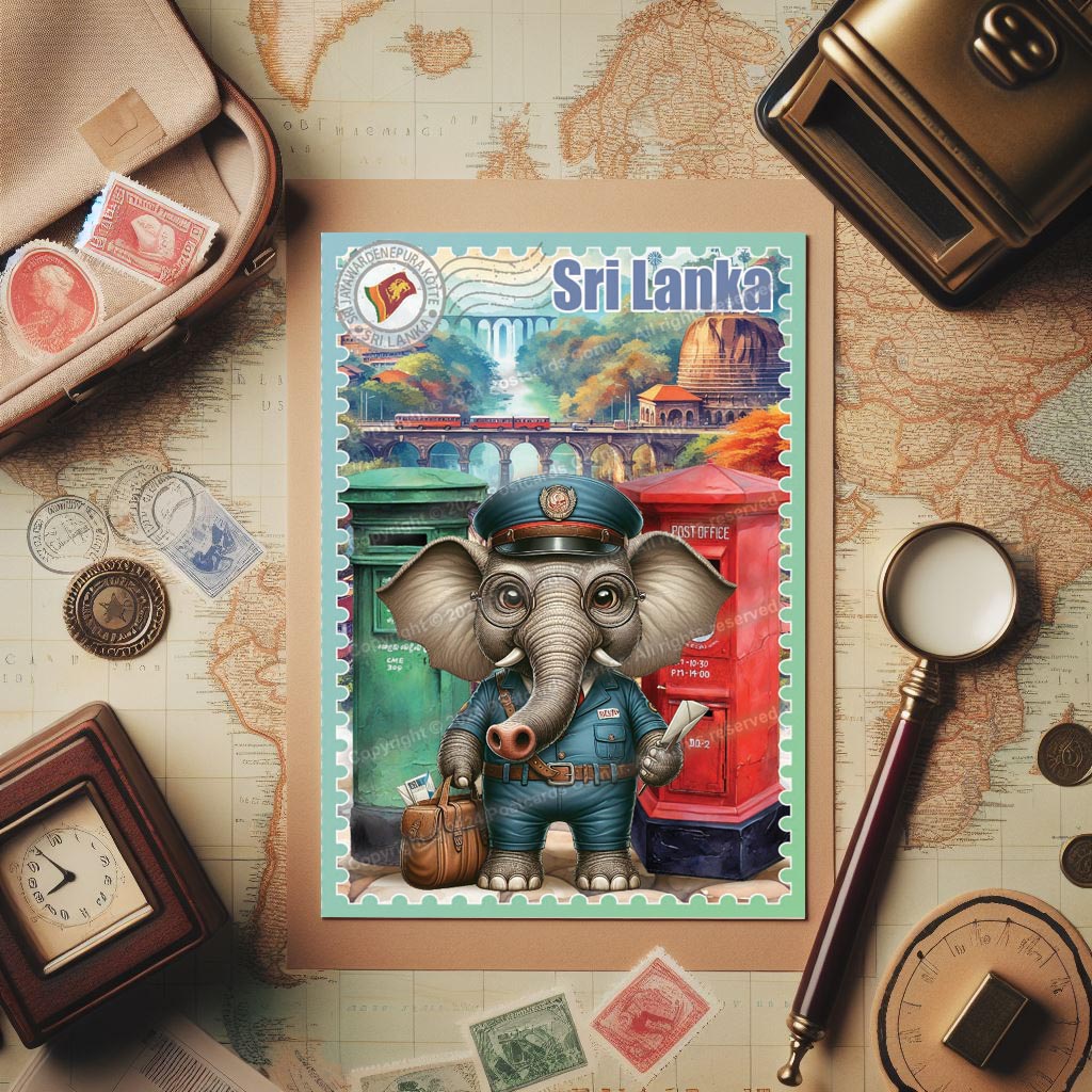 PCC WonderPost Countries Series 2 Sri Lanka – WRITER Stationery Store