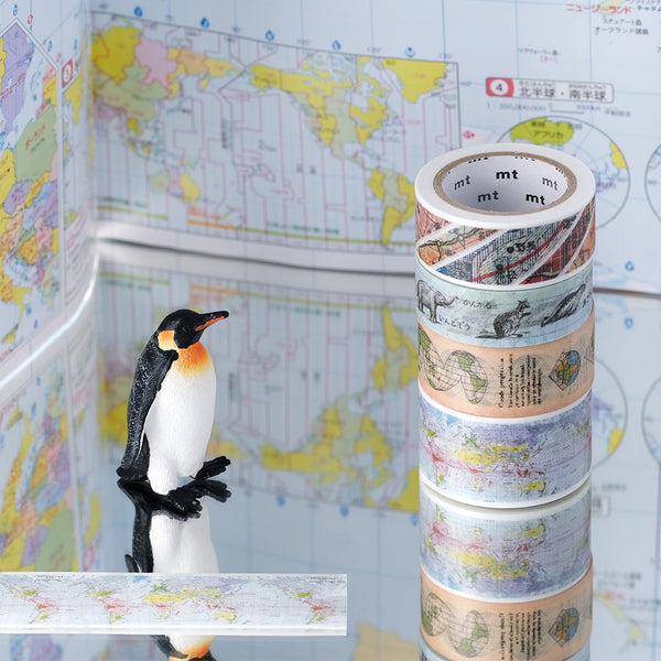 MT EX Washi Tape Map Stripes – WRITER Stationery Store