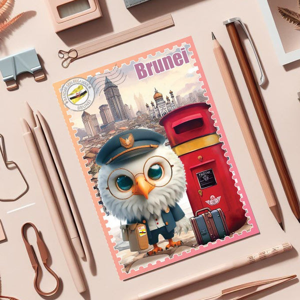 PCC WonderPost Countries Series Brunei – WRITER Stationery Store