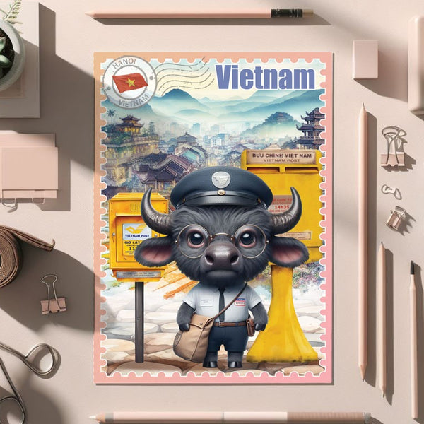PCC WonderPost Countries Series Vietnam – WRITER Stationery Store