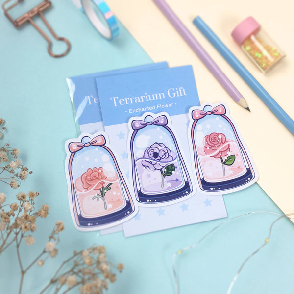 TFT Sticker Pack Terrarium Gift-Enchanted Flower – WRITER Stationery Store