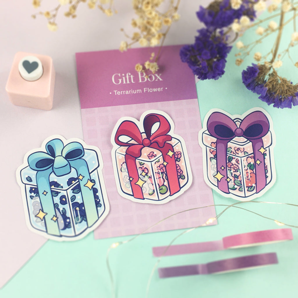 TFT Sticker Pack Gift Box-Terrarium Flower – WRITER Stationery Store
