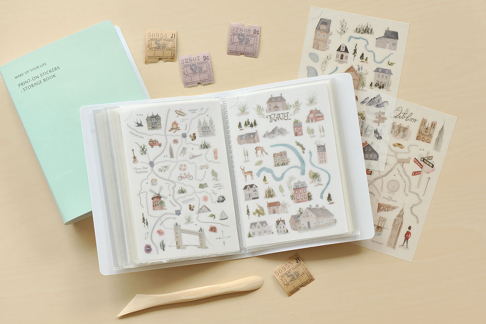 MU Craft Print-On Sticker Storage Book – WRITER Stationery Store