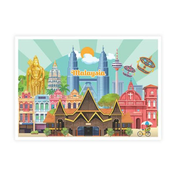 LOKA MADE Postcard Malaysia Heritage – WRITER Stationery Store