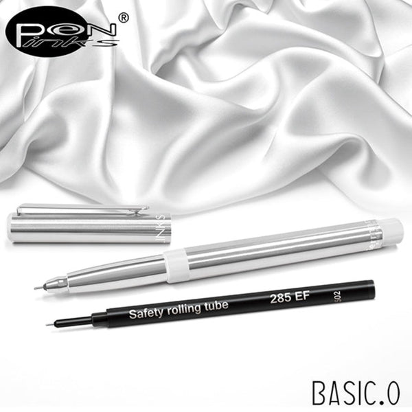 PEN-LINKS Stainless Steel Body Ballpoint Pen – WRITER Stationery Store
