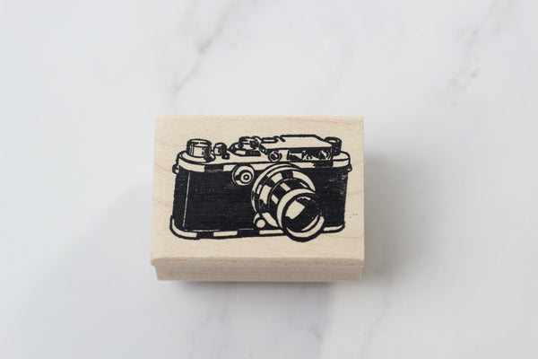 100 PROOF PRESS Wooden Rubber Stamp Camera 35mm – WRITER Stationery Store