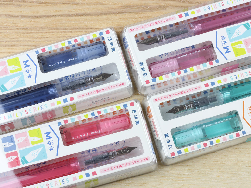 PILOT Kakuno Fountain Pen Family Series Pink Girl – WRITER Stationery Store
