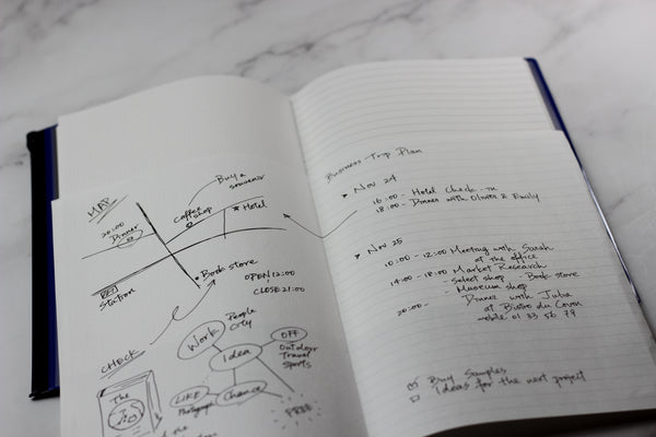 MK Notebook Large Navy – WRITER Stationery Store