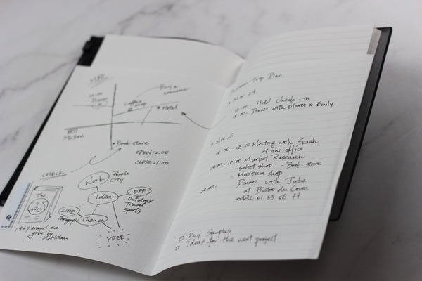 MK Notebook Medium Black – WRITER Stationery Store