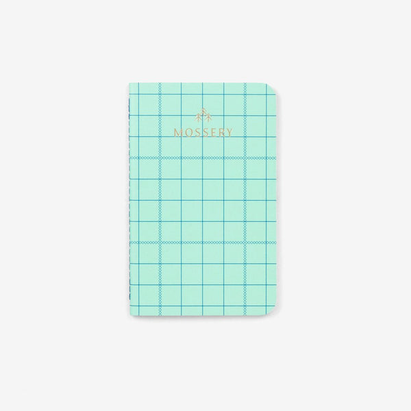 MOSSERY Pocket Notebook Grid – WRITER Stationery Store