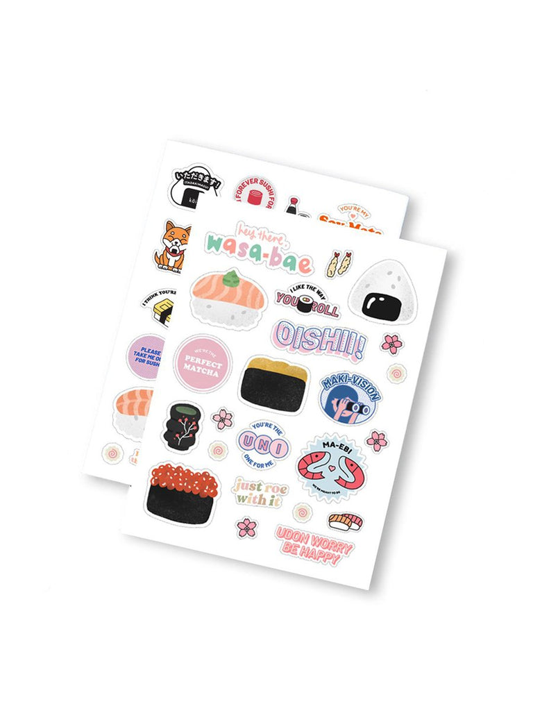 KAI Sticker Pack (2 sheets/per pack) – WRITER Stationery Store