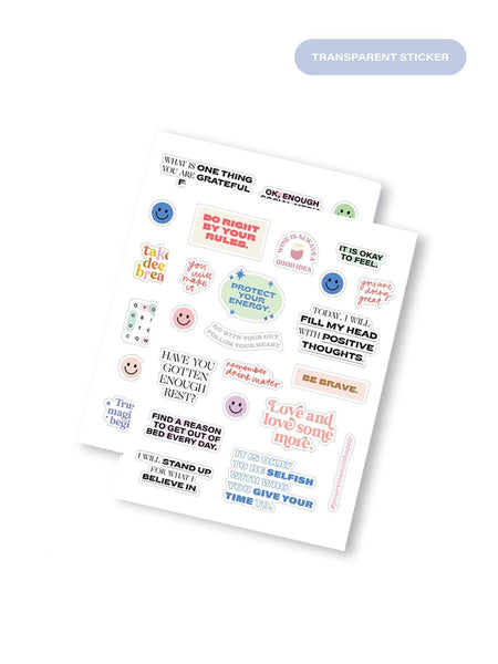 KAI Sticker Pack (2 sheets/per pack) – WRITER Stationery Store