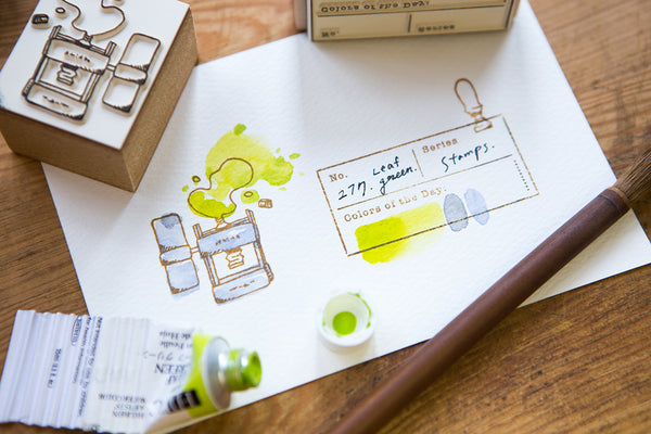 OURS Rubber Stamp Stationery No.2 Set – WRITER Stationery Store