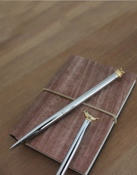 Helen Kelly Bird Pen Silver – WRITER Stationery Store