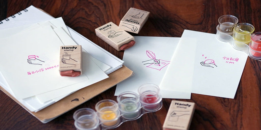 PLAIN Handy Stamp Hand Gesture – WRITER Stationery Store