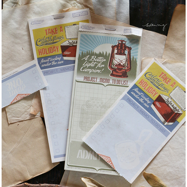 LCN Vintage Rectangle Notepad – WRITER Stationery Store